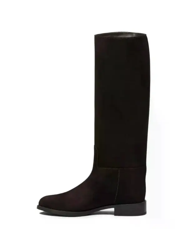 MARETTO Suede Knee-high Boots
