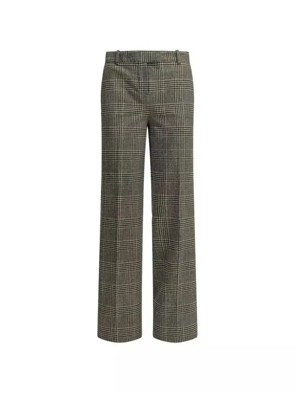 CIRCOLO 1901 Prince Of Wales Check Trousers - Neutrals