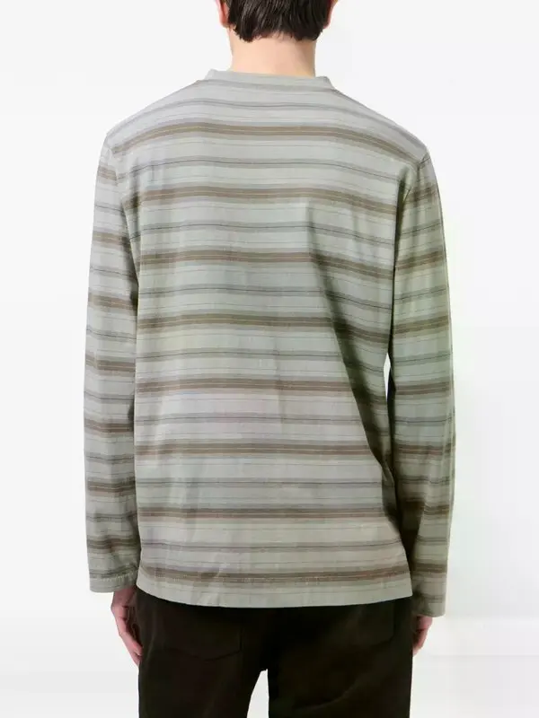 Our Legacy Box Striped Long-sleeve T-shirt - Blue