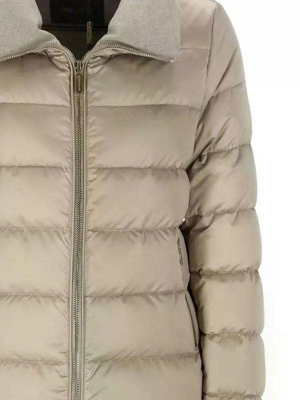 MOORER Quilted High-neck Jacket