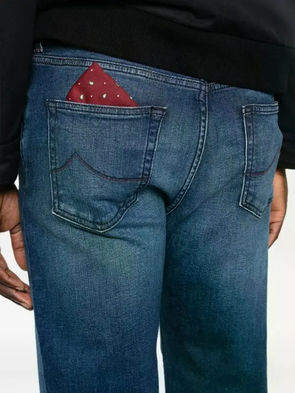 Jacob Cohen Faded-effect Denim Jeans