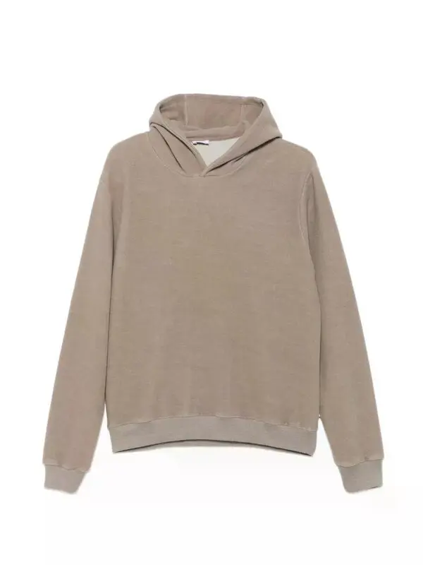 04651 / A TRIP IN A BAG Ribbed-hem Hoodie