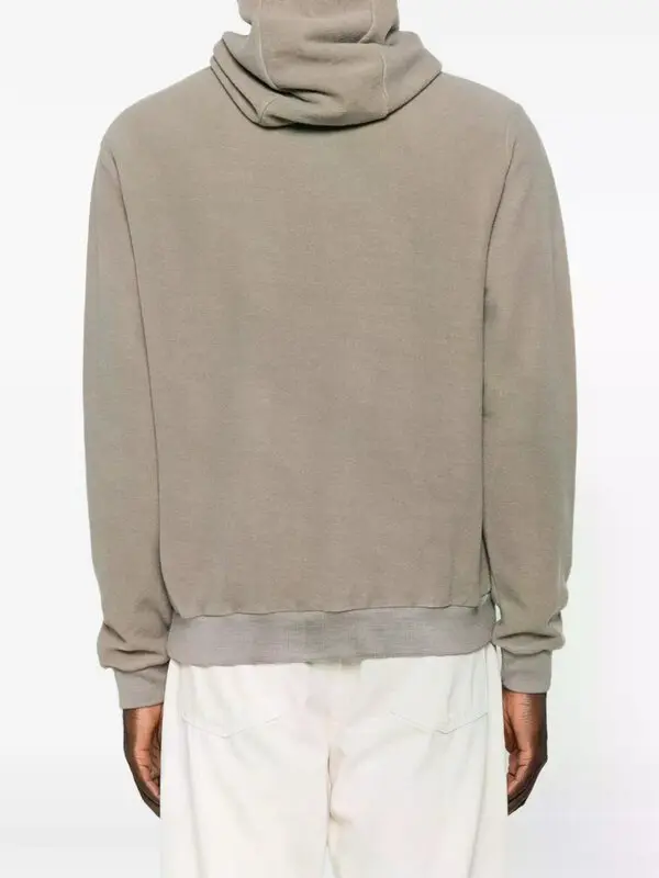 04651 / A TRIP IN A BAG Ribbed-hem Hoodie