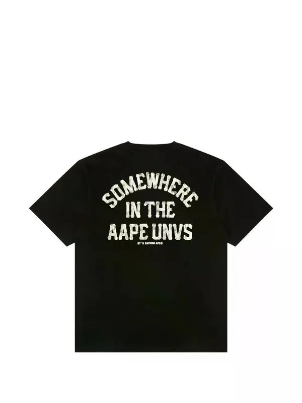 AAPE BY *A BATHING APE Moonface Graphic-print T-shirt