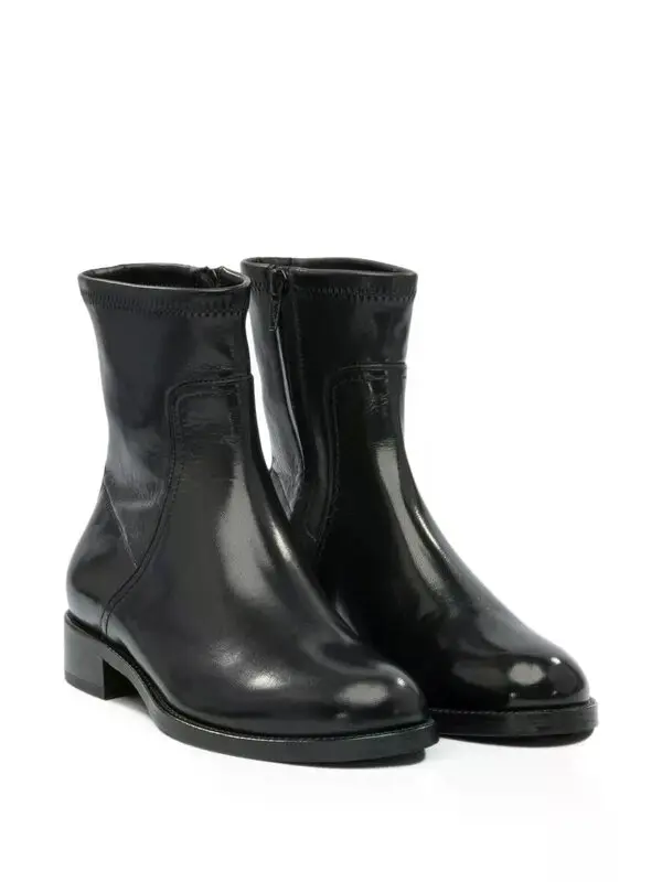 MARETTO Leather Ankle Boots