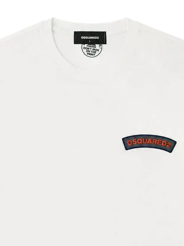 Dsquared2 Logo-patch T-shirt