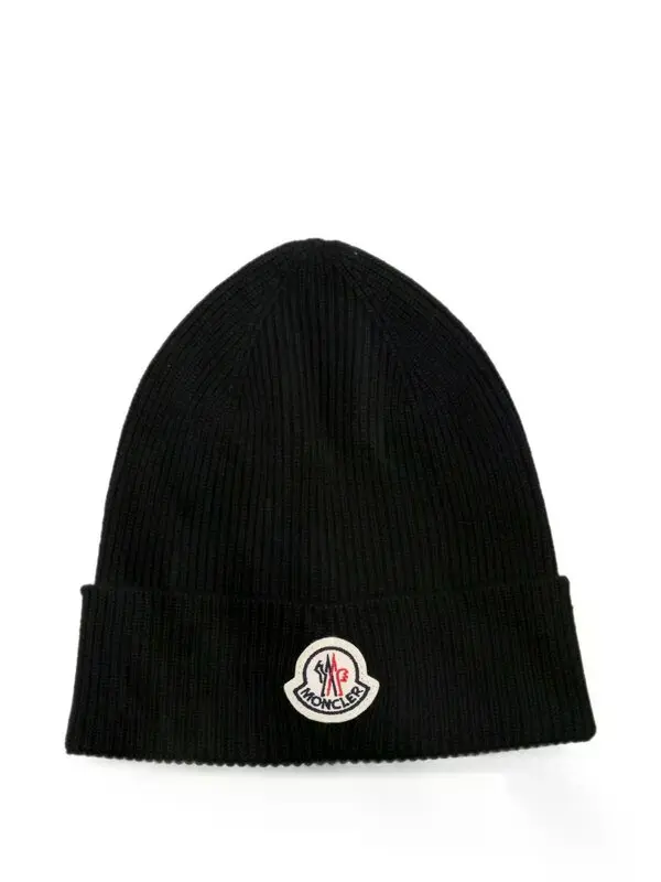 Moncler Archivio Logo-patch Beanie Hat