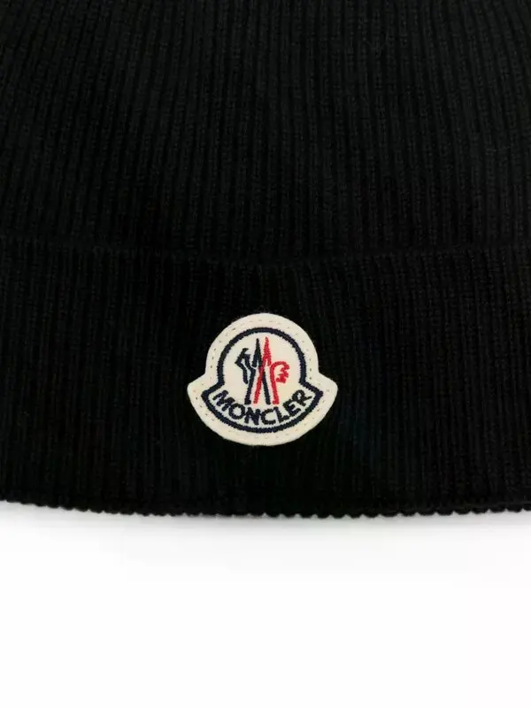 Moncler Archivio Logo-patch Beanie Hat
