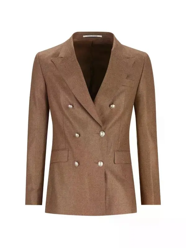 Tagliatore Double-breasted Peak Lapel Blazer