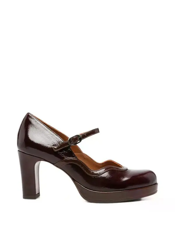 Chie Mihara Lareto Leather Pumps - Brown