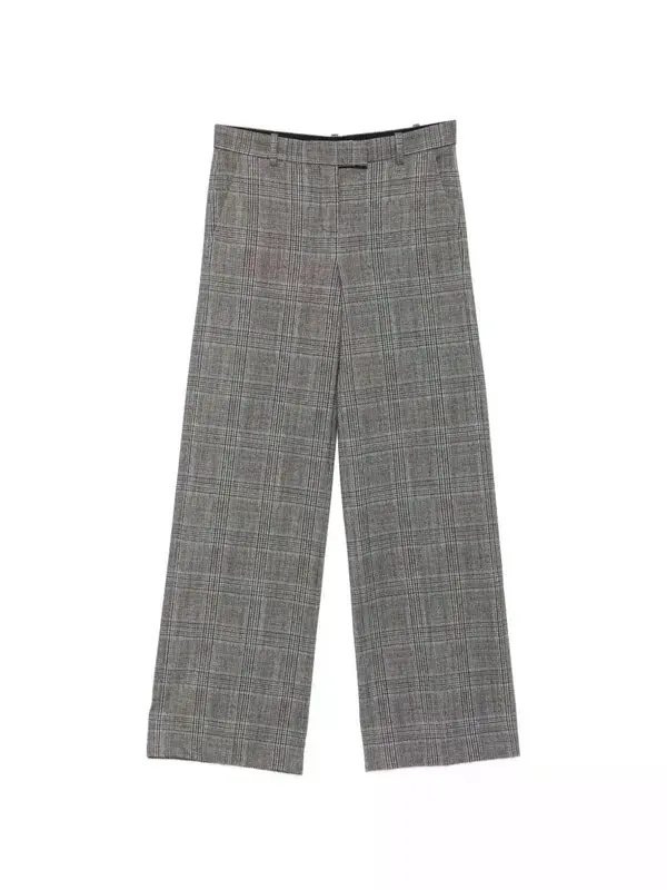 CIRCOLO 1901 Prince Of Wales Check Trousers - Grey