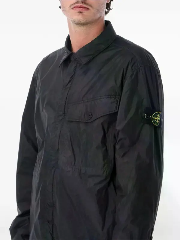 Stone Island Crinkle Reps Shirt Jacket