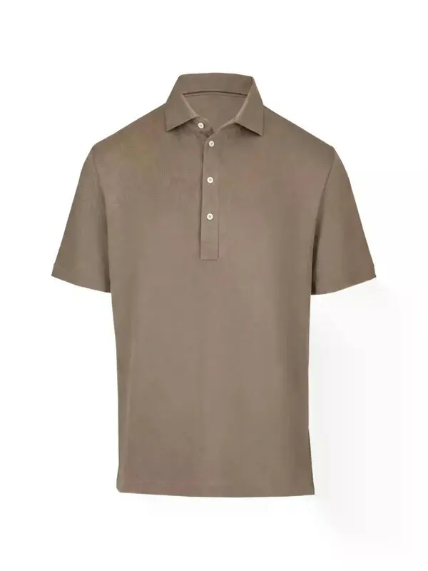 Brunello Cucinelli Short-sleeve Polo Shirt