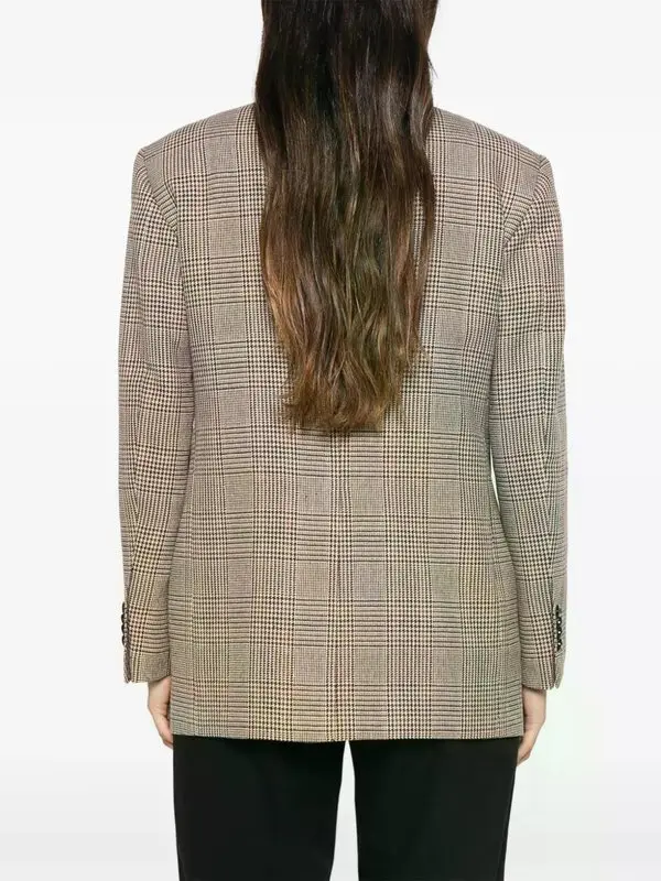 Tagliatore Check-pattern Double-breasted Jacket
