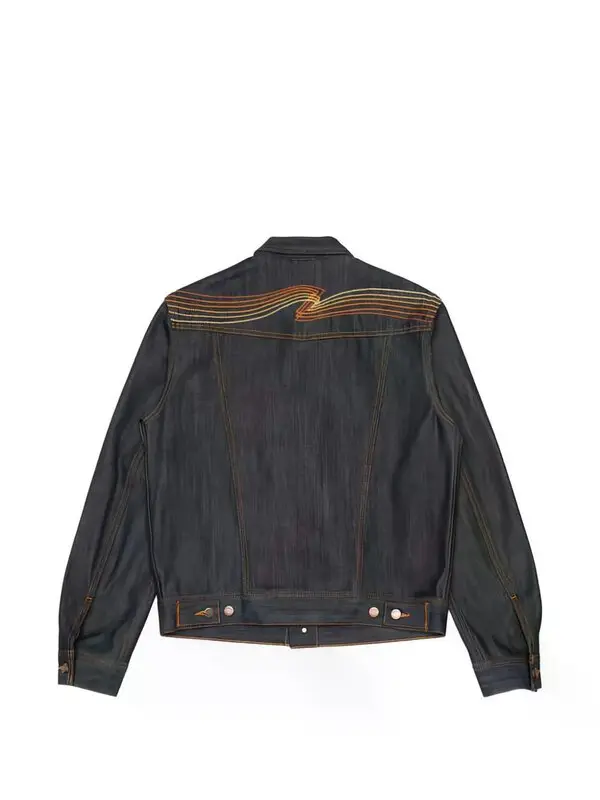 Nudie Jeans Conny Contrast-stitch Denim Jacket