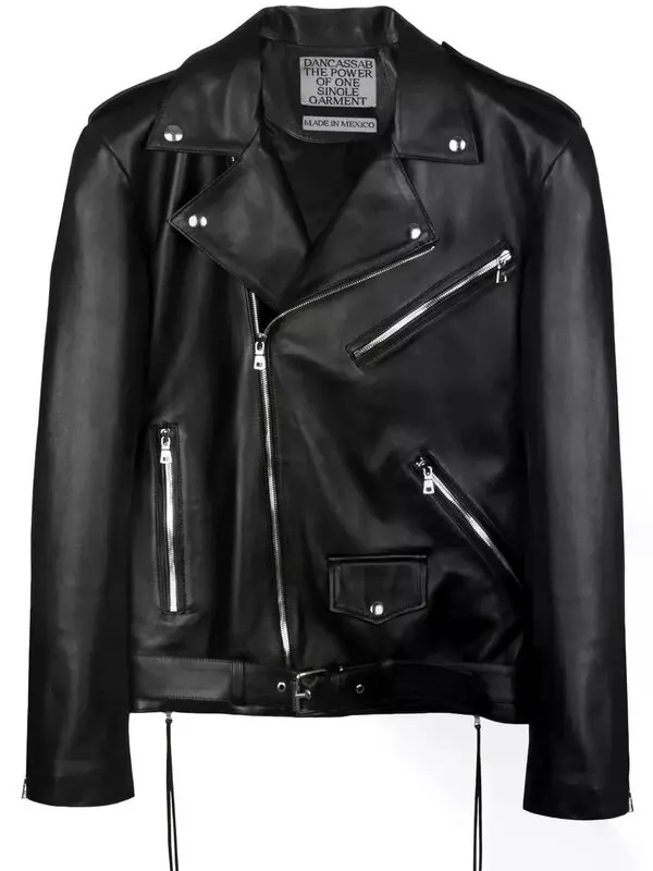 DANCASSAB Gainsbourg Leather Jacket - Black