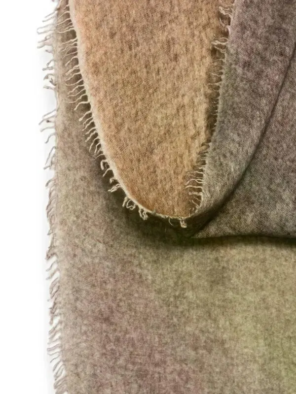 Avant Toi Frayed Cashmere Scarf