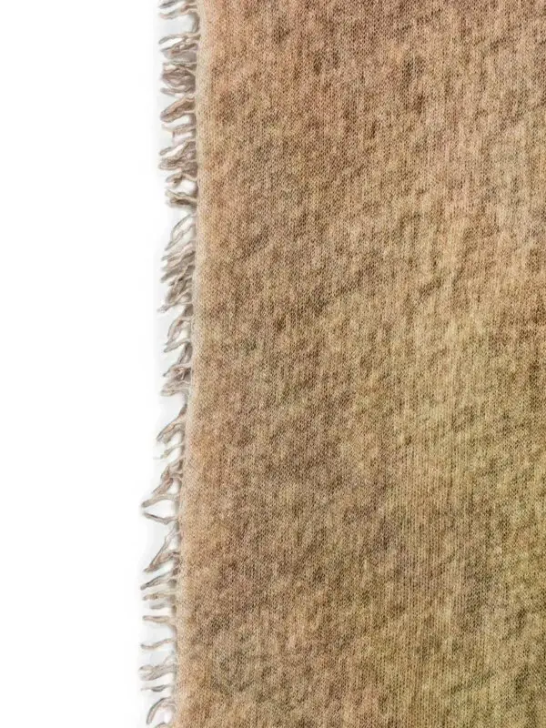 Avant Toi Frayed Cashmere Scarf