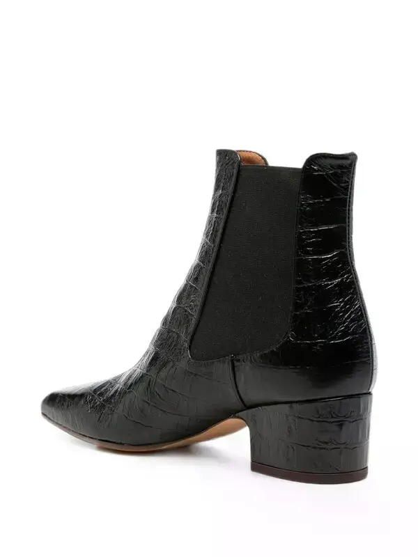 Chie Mihara Coronel Croc-effect Ankle Boots