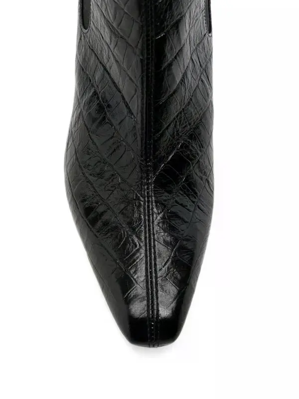 Chie Mihara Coronel Croc-effect Ankle Boots