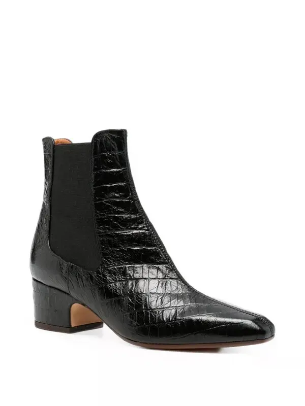 Chie Mihara Coronel Croc-effect Ankle Boots