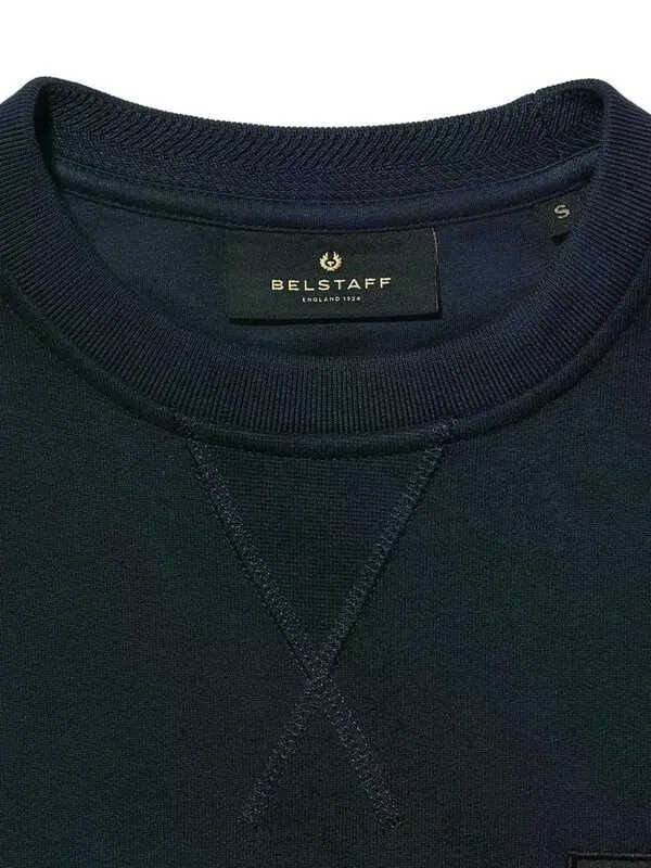 Belstaff V-stitch Logo-patch Sweatshirt