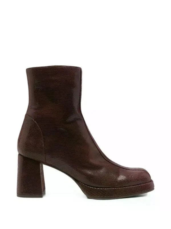 Chie Mihara Kanna49 Lizard-effect Ankle Boots