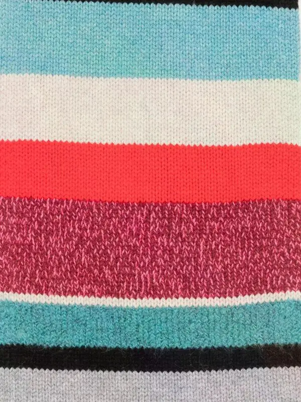 Paul Smith Striped Knitted Scarf