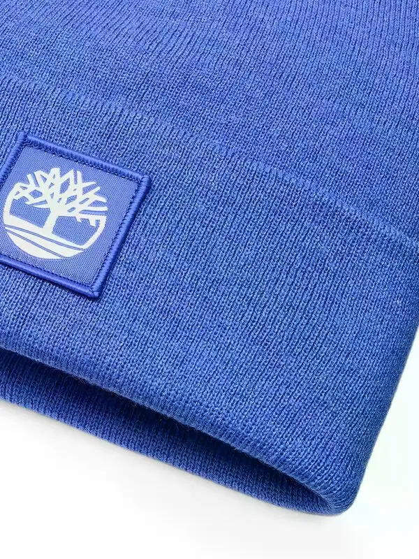 Timberland Logo-patch Beanie Hat