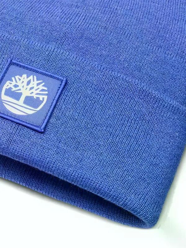 Timberland Logo-patch Beanie Hat