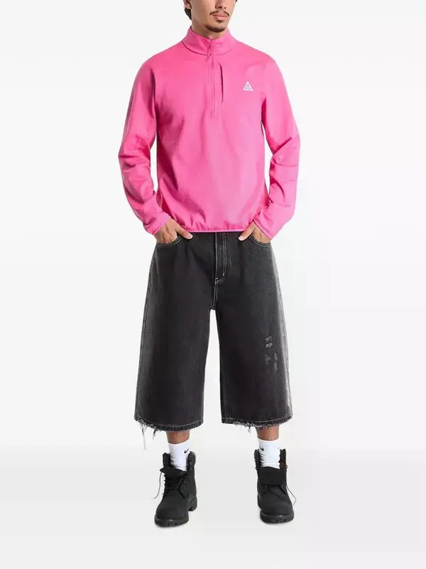 Nike Wolf Grid Therma-fit 1/2-zip Hiking Top - Pink