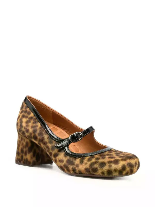Chie Mihara Mumma49 Leopard-print Pumps
