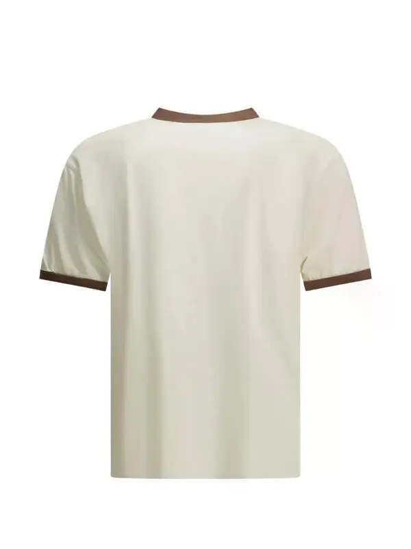 Kapital Bear-print Ringer T-shirt