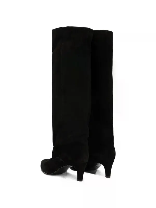 STRATEGIA SHOES Pointed-toe Suede Boots