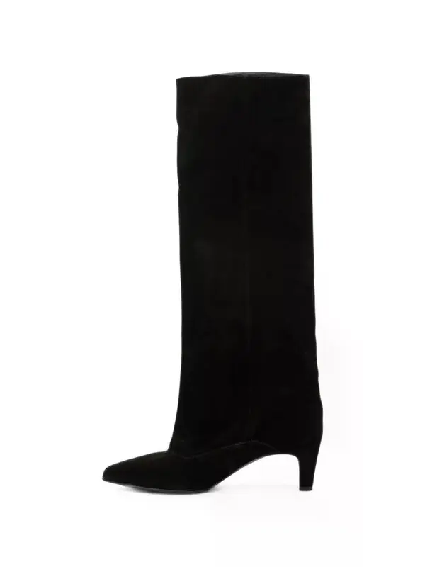 STRATEGIA SHOES Pointed-toe Suede Boots