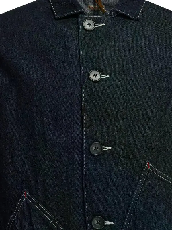 Kapital Contrast-stitch Denim Jacket