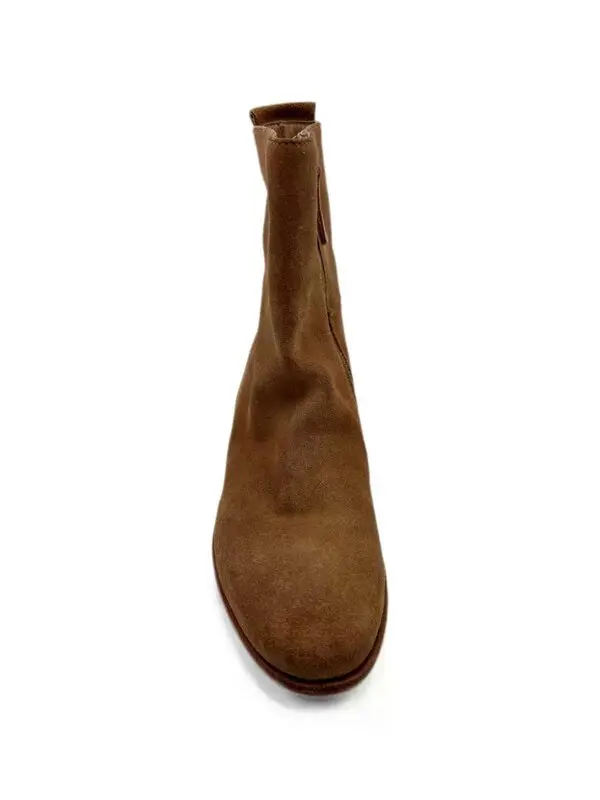ELIA MAURIZI Suede Ankle Boots - Brown