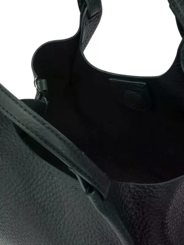 GIANNI CHIARINI Medium Dua Grained Leather Tote Bag
