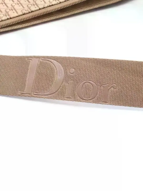 Dior 20th Century Diorissimo Trotter Canvas Crossbody Bag - Brown