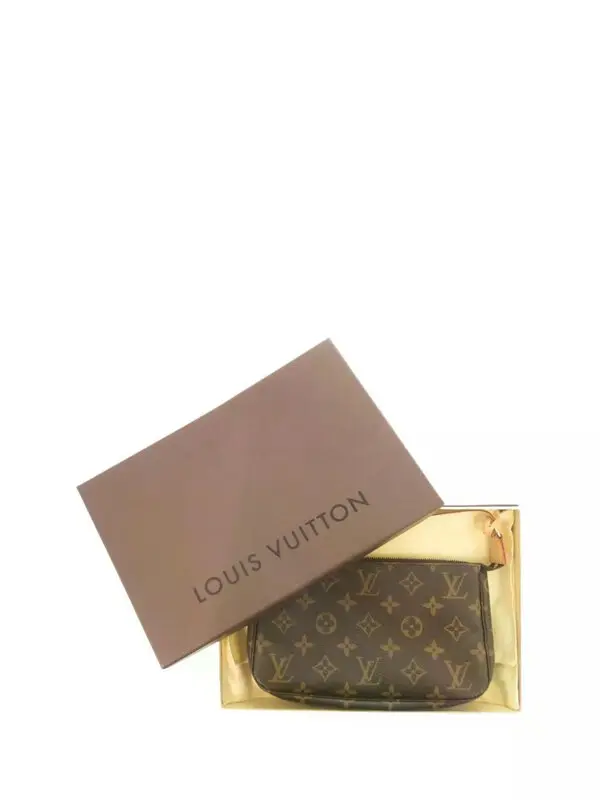 LOUIS VUITTON 2011 Monogram Pochette Accessoires Shoulder Bag
