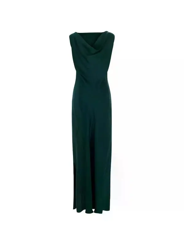 Antonelli Firenze Cowl-back Sleeveless Maxi Dress