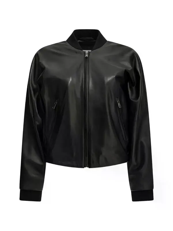 SEMPER Leather Bomber Jacket