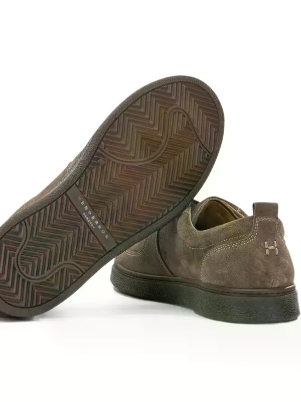 HENDERSON BARACCO Suede Panelled Sneakers