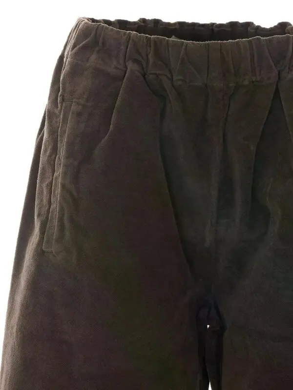 TRUE AVENUE Pensil Elasticated-waist Wide-leg Trousers
