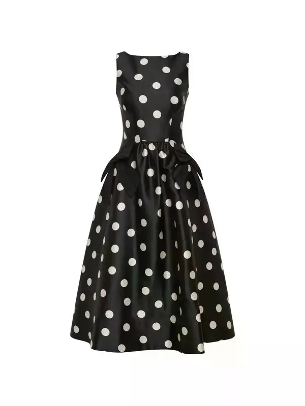 Rebecca Vallance Bacio Midi Dress - Black