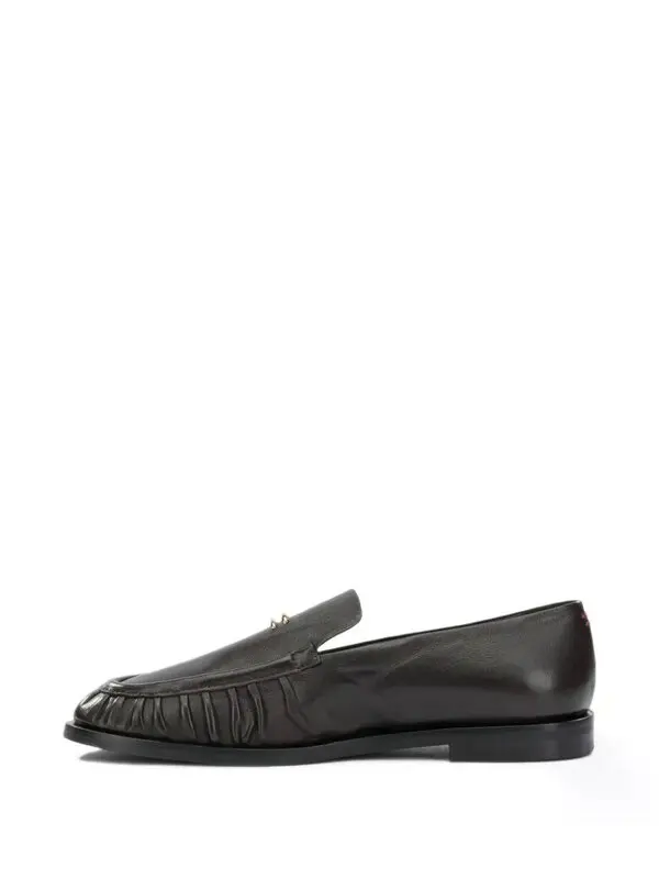 HALMANERA Gathered-detail Loafers
