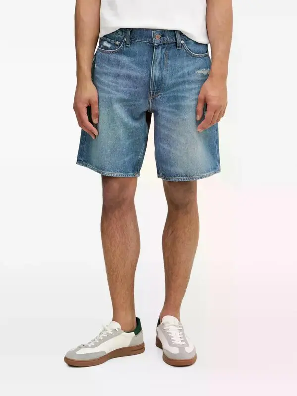 Guess Distressed Denim Shorts