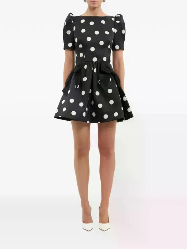 Rebecca Vallance Bacio Short-sleeve Mini Dress
