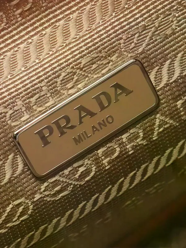 Prada 2019-2026 Mini Tessuto Re Edition 2000 Shoulder Bag - Neutrals
