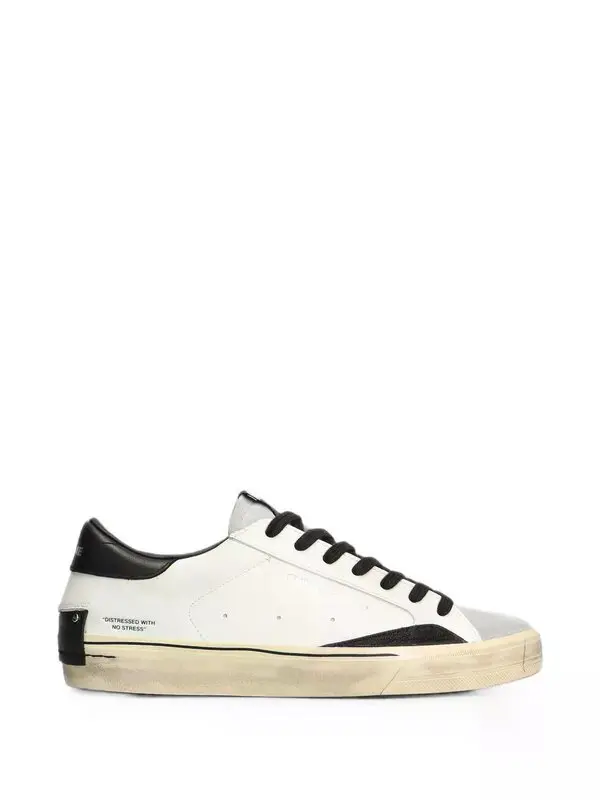 CRIME LONDON Distressed 2.0 Leather Sneakers